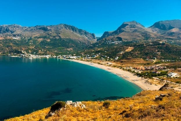 Filaki Beach: A gorgeous pebble, nudism friendly beach near Sfakia