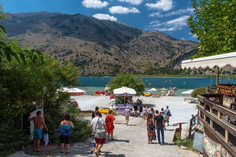 Kournas Lake - Visit Lake Kournas, the only freshwater lake in Crete Island