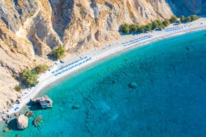Filaki Beach: A gorgeous pebble, nudism friendly beach near Sfakia