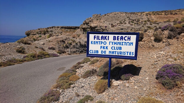 Filaki Beach: A Naturist-friendly beach near Sfakia Crete!