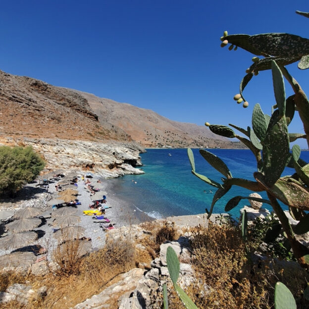 Marmara Beach: A Small, Secluded Beach near Loutro Crete!
