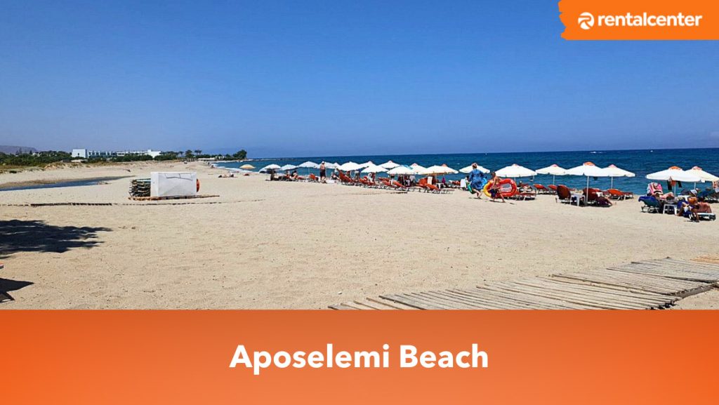 Aposelemi Beach: Visit the best beach in Analipsi Crete