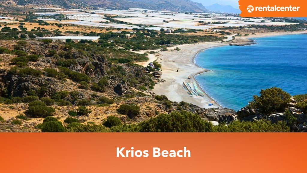 Krios Beach: A fine golden sand Beach in South-West Crete!
