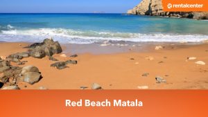 Red Beach Matala in Crete: Location and How to Get There?