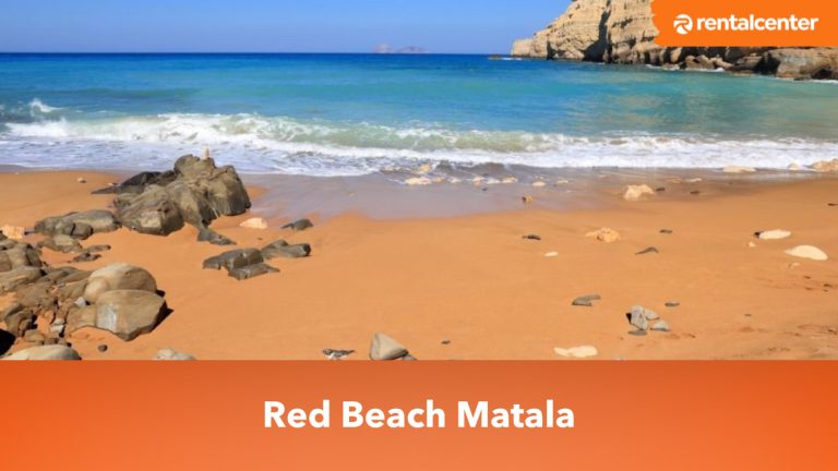 Red Beach Matala in Crete: Location and How to Get There?