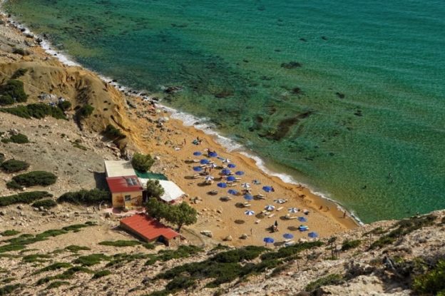 Red Beach Matala in Crete: Location and How to Get There?