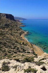 Red Beach Matala in Crete: Location and How to Get There?