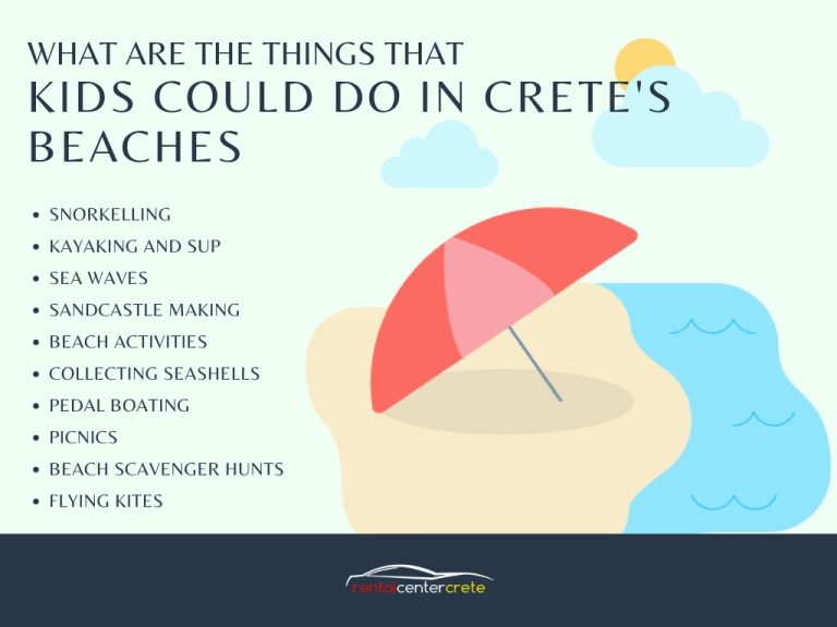 21 Best Beaches in Crete for Kids and Toddlers